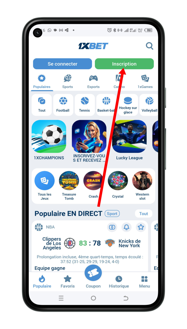 1xbet Cameroun : Comment se connecter à son compte